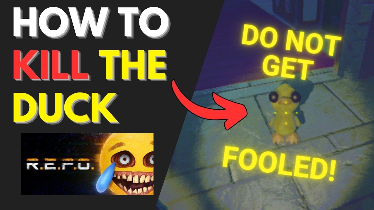 R.E.P.O - How To Kill The Yellow Duck (Apex Predator) EASY - YouTube