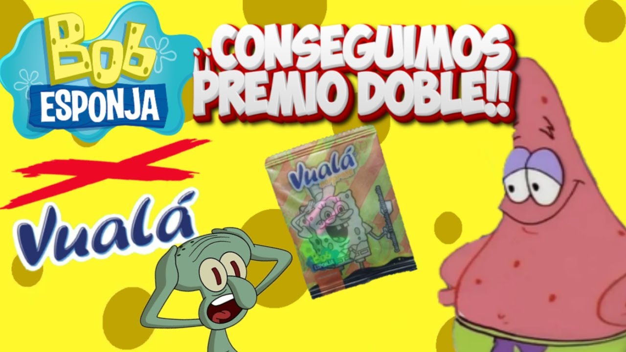 🧽Vuala BOB ESPONJA!🧽 - ¡¡PREMIO DOBLE!! | El_Newmz_K - YouTube