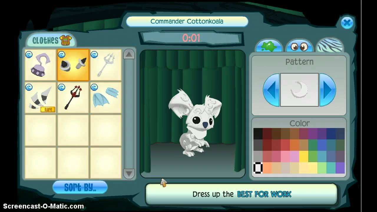 Animal Jam koala in underwater best dressed! - YouTube