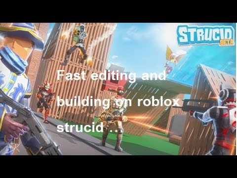 How to be faster in building and editing on strucid (roblox)! - YouTube