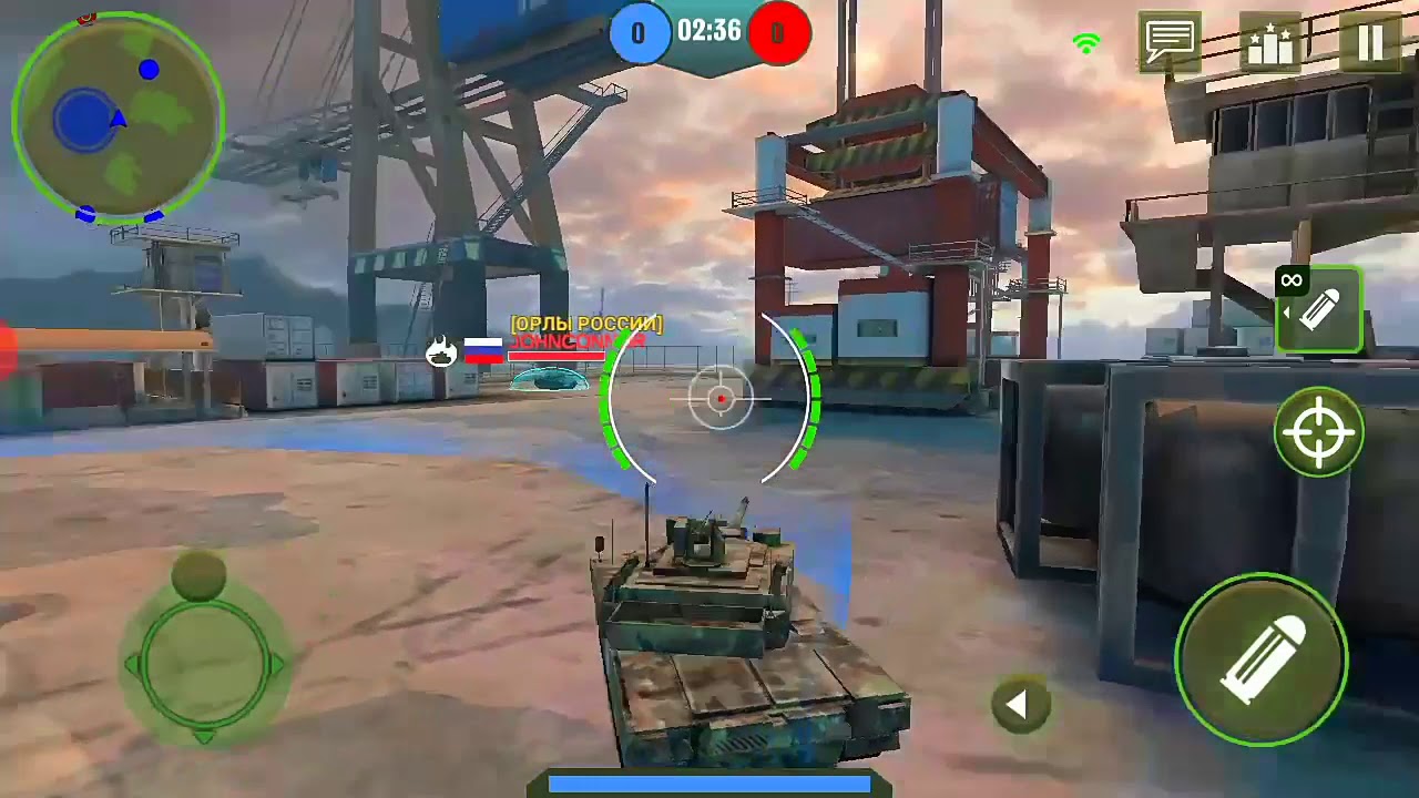 Tank CORRO War machines game - YouTube