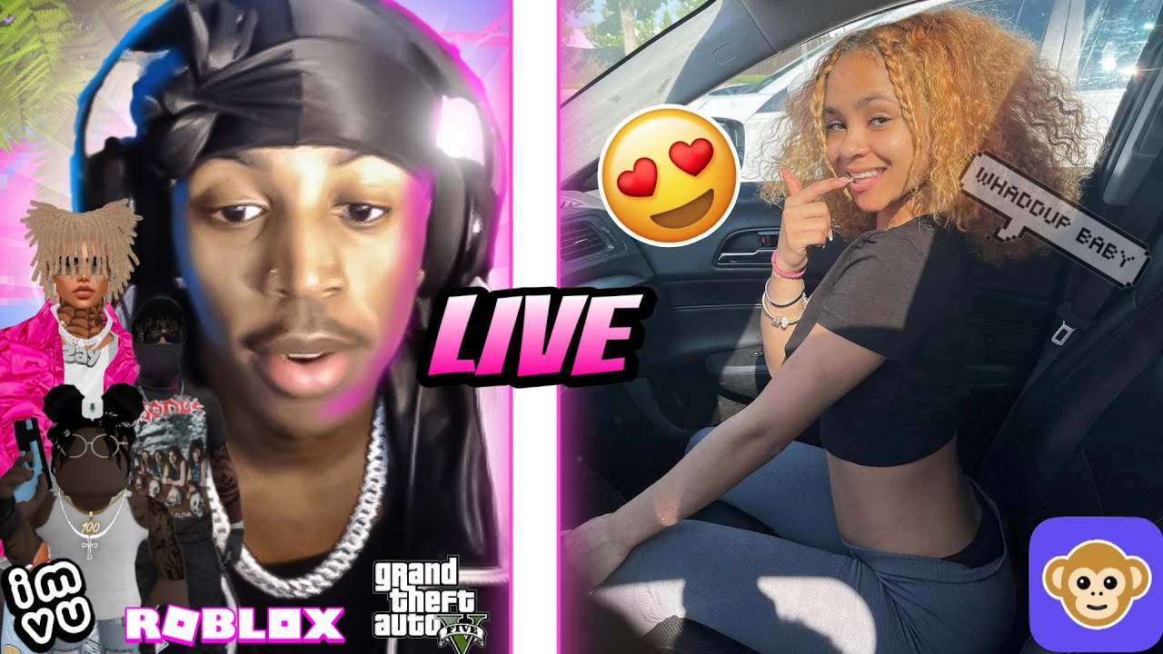 LIVE GIFTING ON IMVU AND RIZZING UP BADDIES AND PLAYING ROBLOX - YouTube
