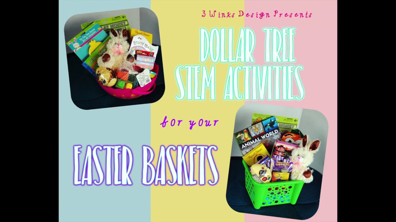 Dollar Store Science Activity Easter Basket (STEM) - YouTube