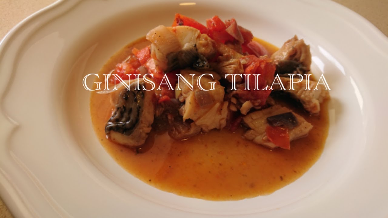 GINISANG TILAPIA on a BUDGET #ginisangtilapia - YouTube