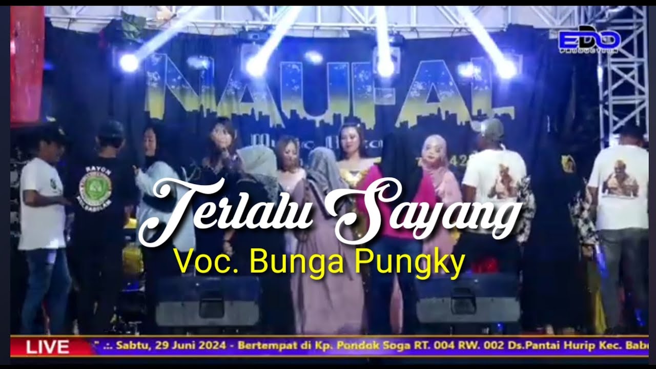 Terlalu Sayang Voc. Bunga Pungky - YouTube