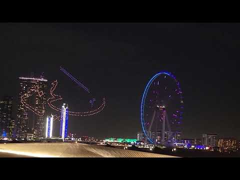 Dubai Shopping Fest'te Muhteşem Gece Drone Gösterisi | Görsel Bir Şölen