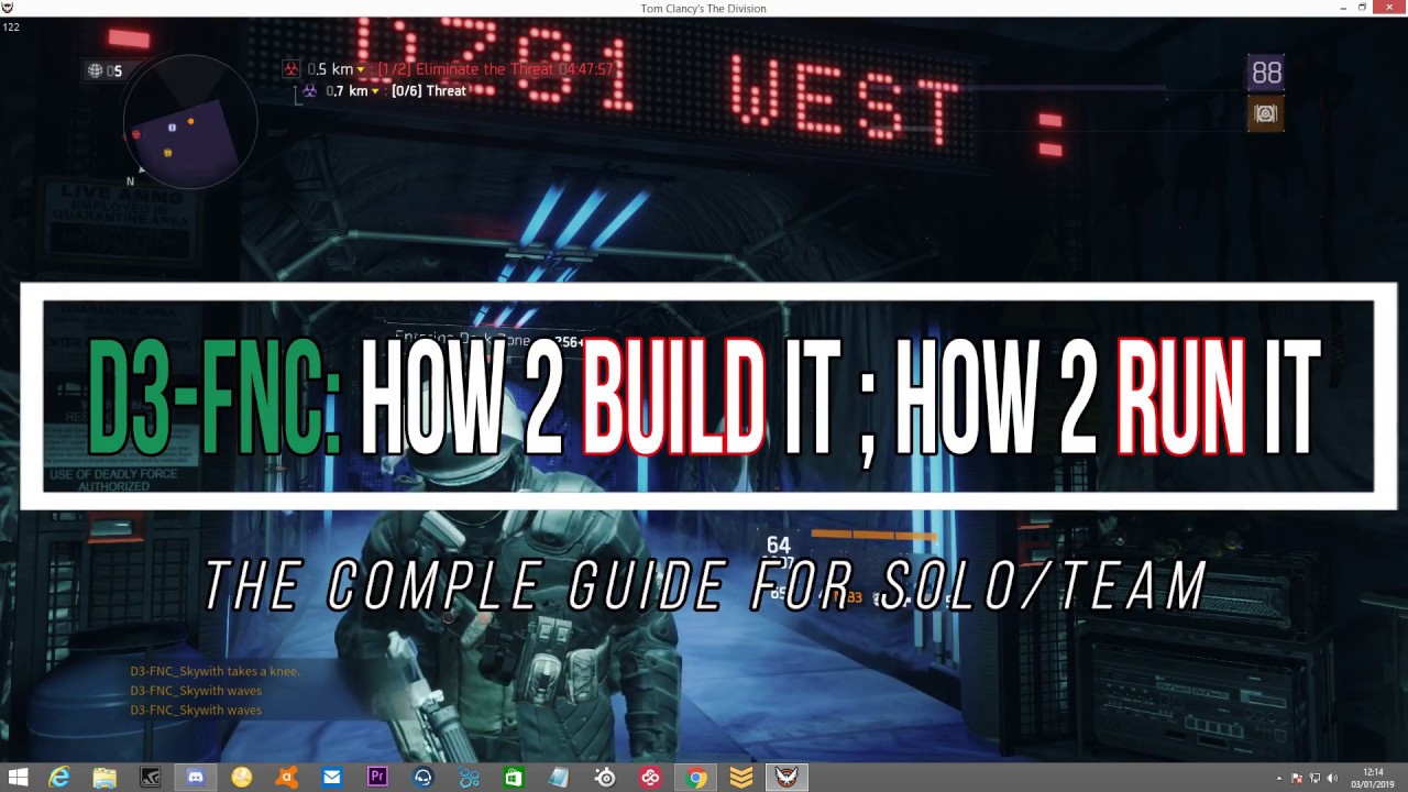 D3-FNC build&run guide : solo&team - YouTube