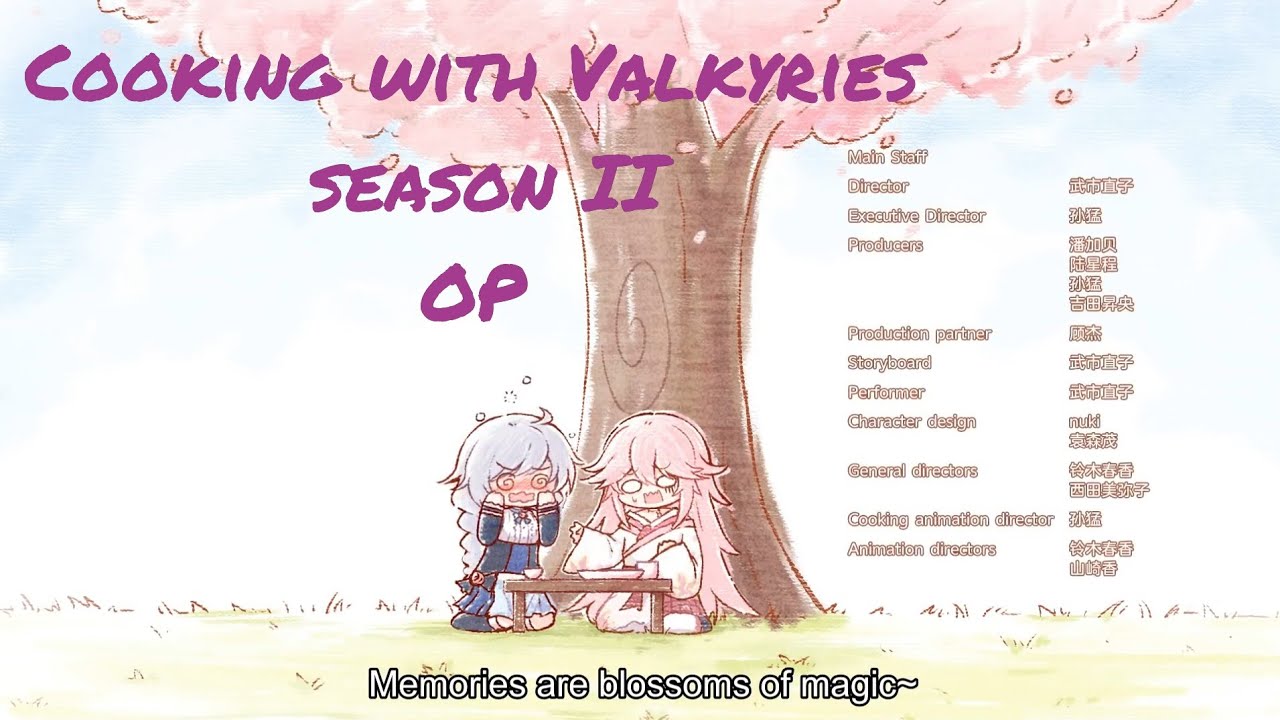 Cooking with Valkyries Season 2 Opening - YouTube