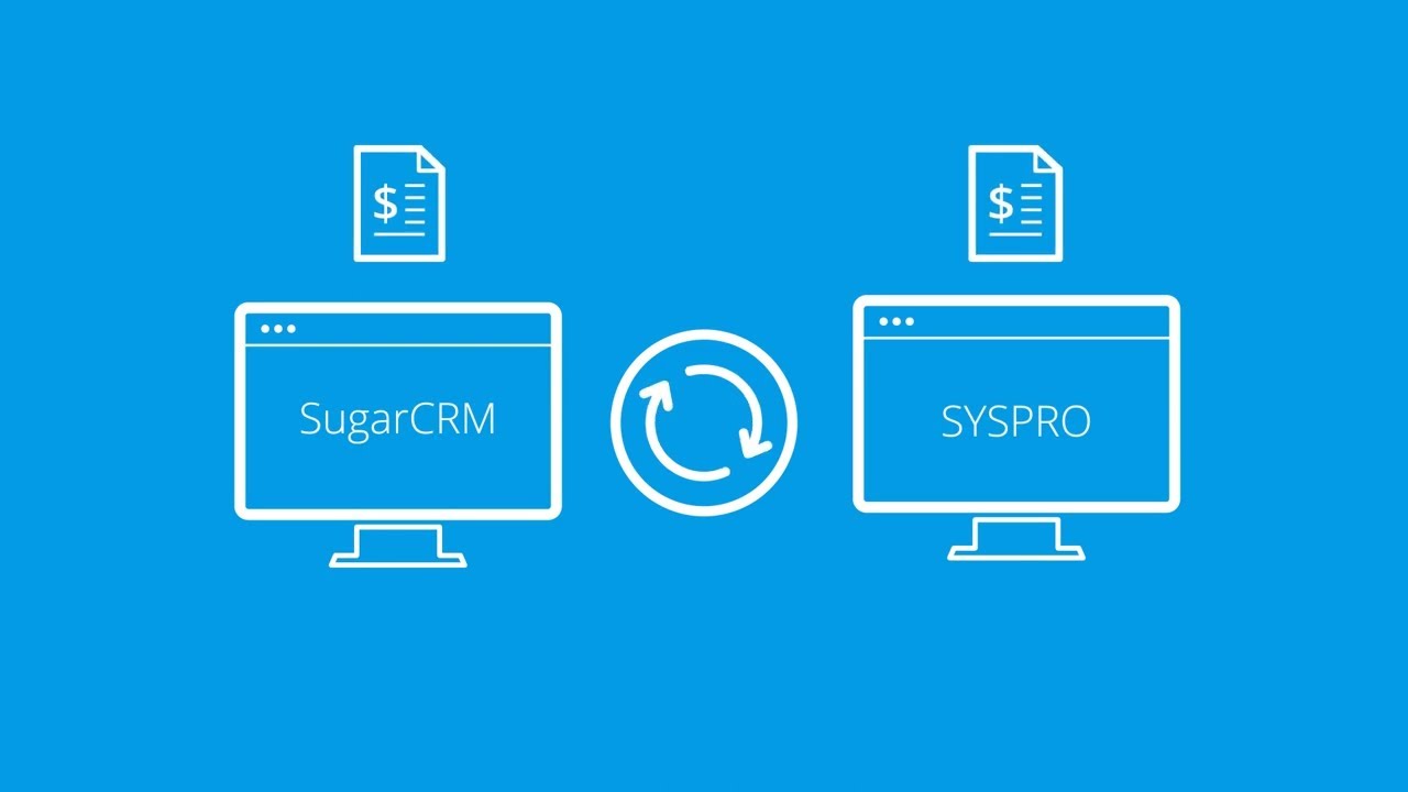 SugarCRM | SYSPRO Accounts and Contacts Synchronisation Demonstration - YouTube