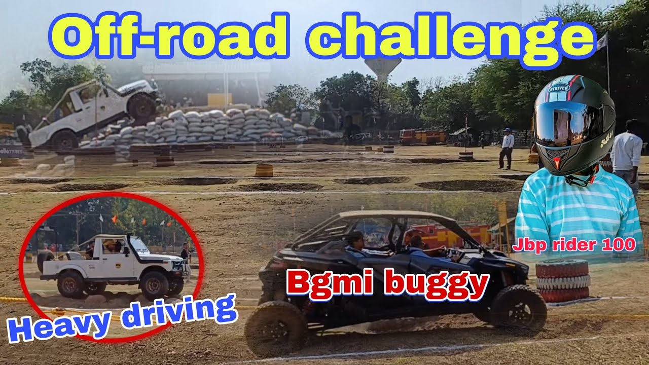 BGMI buggy in real life/off road challenge/part 1 [Jbp_Rider_100] # ...