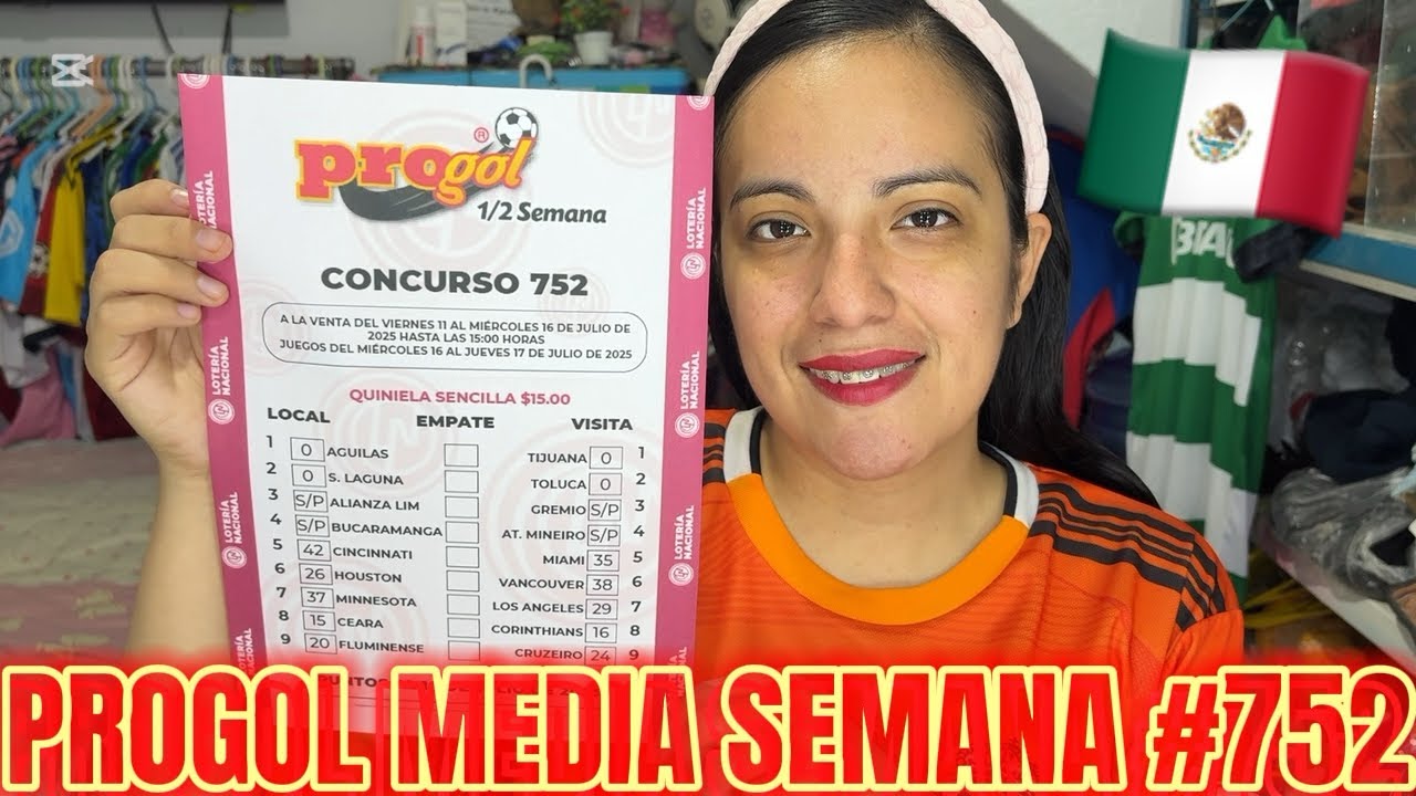 PROGOL MEDIA SEMANA #752 Análisis Completo | SUSCRÍBETE! ⚽️☘️ - YouTube
