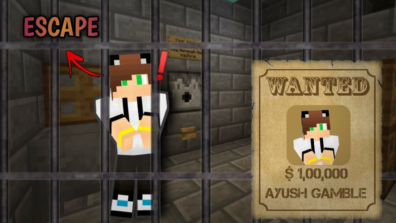Can You Escape the Challenging Minecraft Police Station? #1 - YouTube