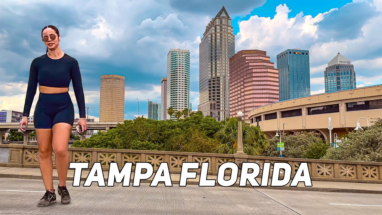 TAMPA FLORIDA 4K HDR Walking Tour - YouTube