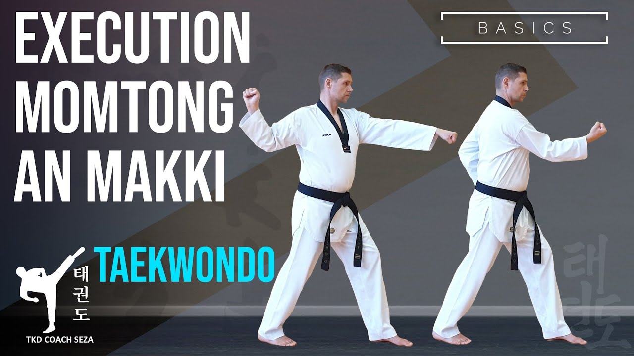 Ausführung Momtong An Makki Taekwondo (Tutorial) - YouTube