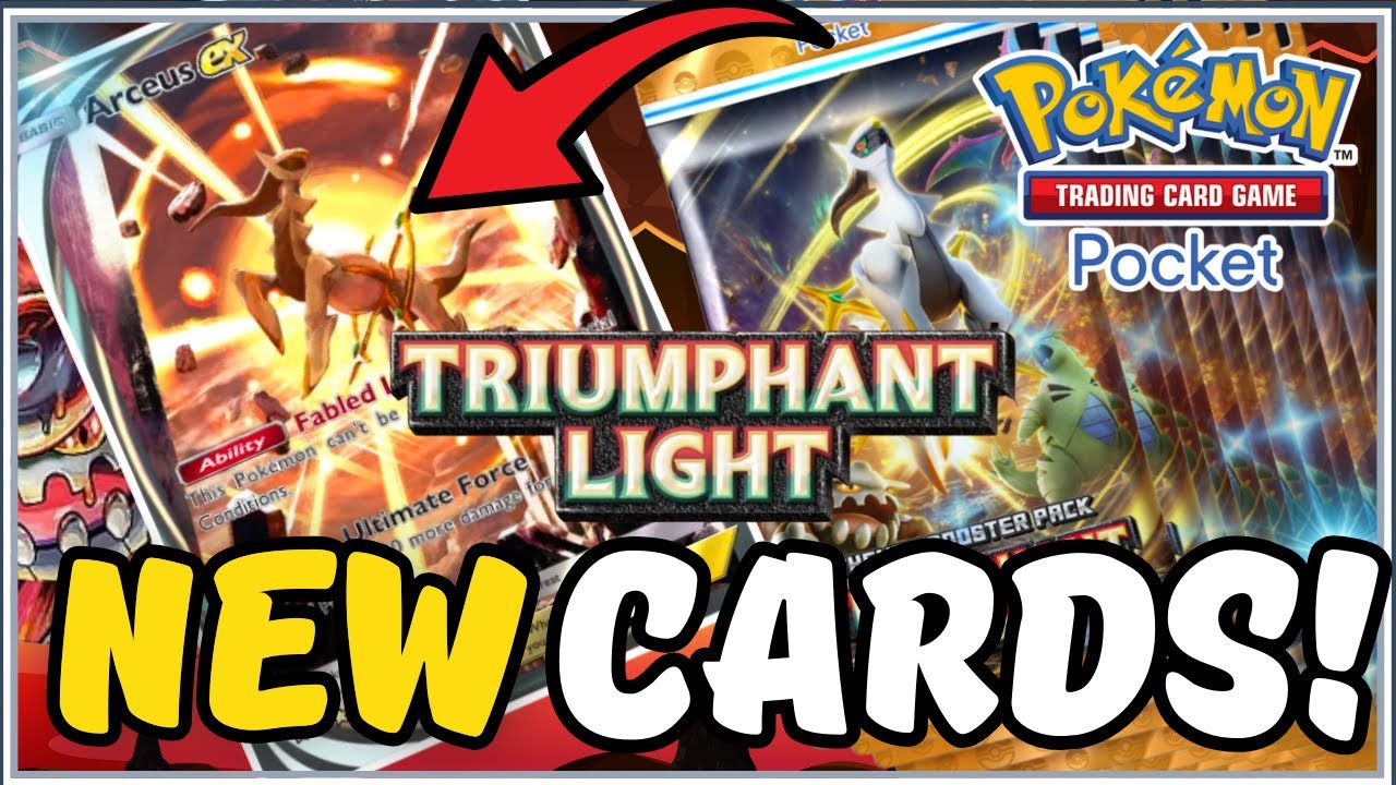 Opening Pokemon TCG Pocket Triumphant Light - New Cards, New Meta ...