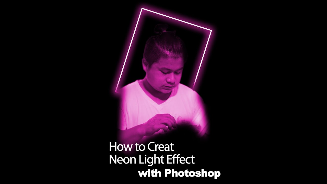 How to Creat Neon Light Effect - YouTube