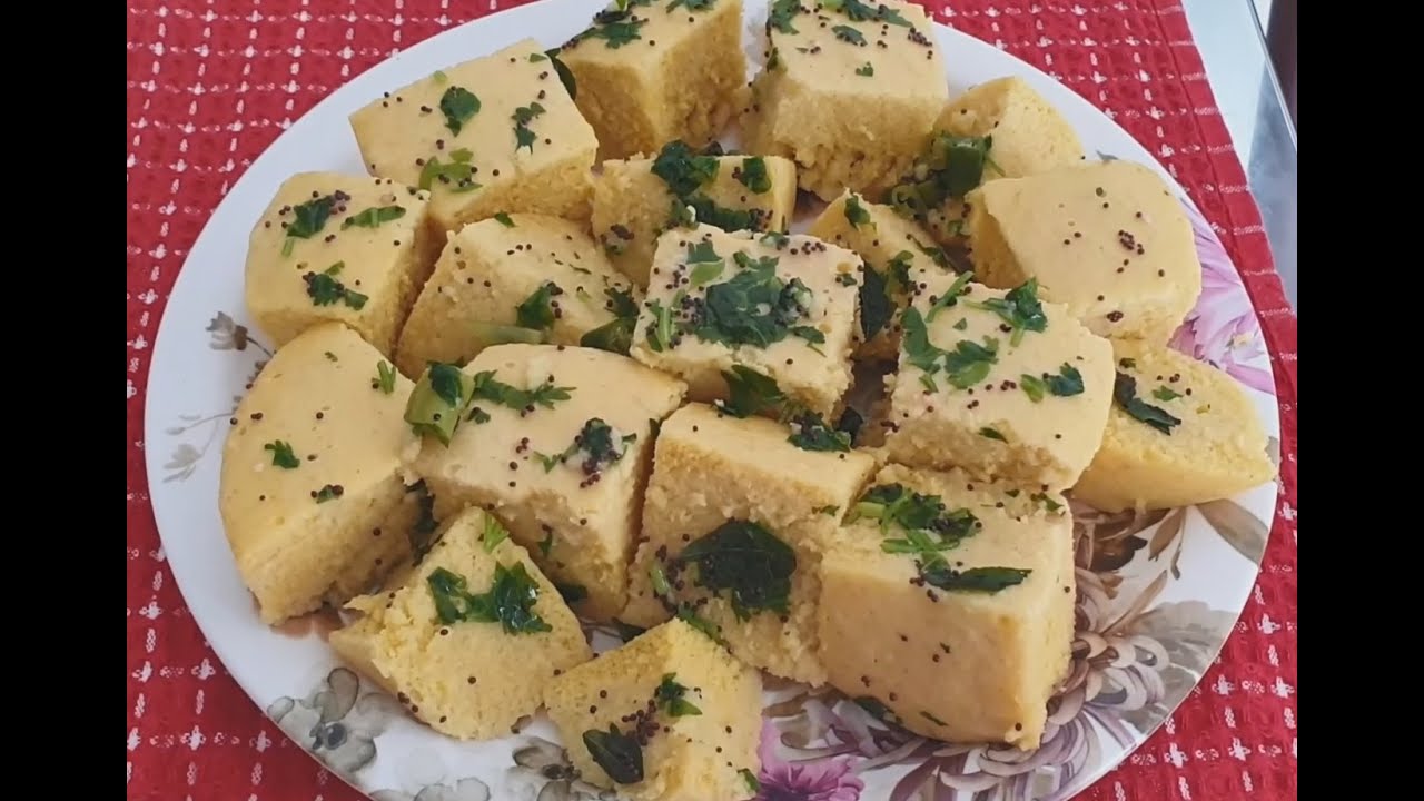 Instant Nylon Khaman - 15 minutes recipe. Soft and Spongy Khaman in ...