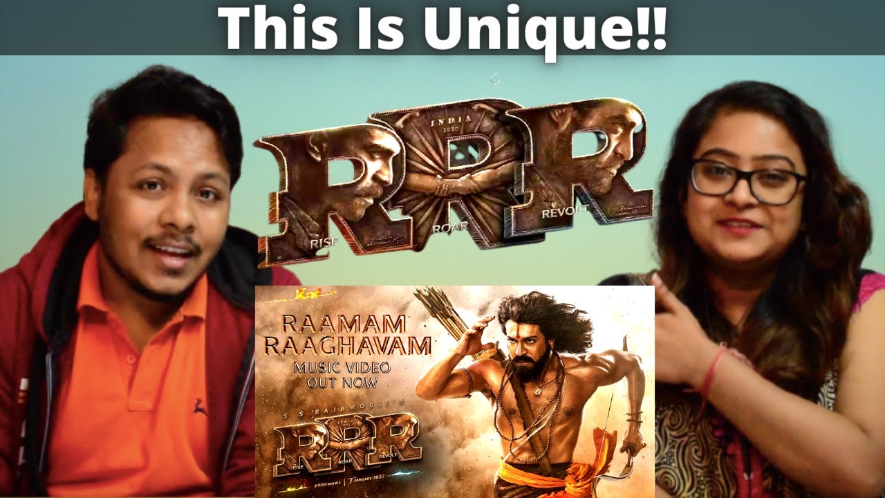 Raamam Raaghavam Song Reaction - RRR – Ram Charan, NTR | M. M ...