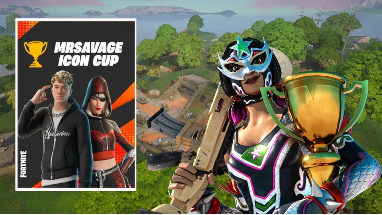 My First Good Tournament (MrSavage Icon Skin Cup) - YouTube