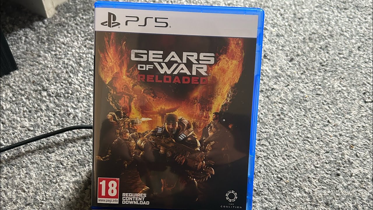 Gears of War: Reloaded Unboxing & Offline Test (PS5) - YouTube