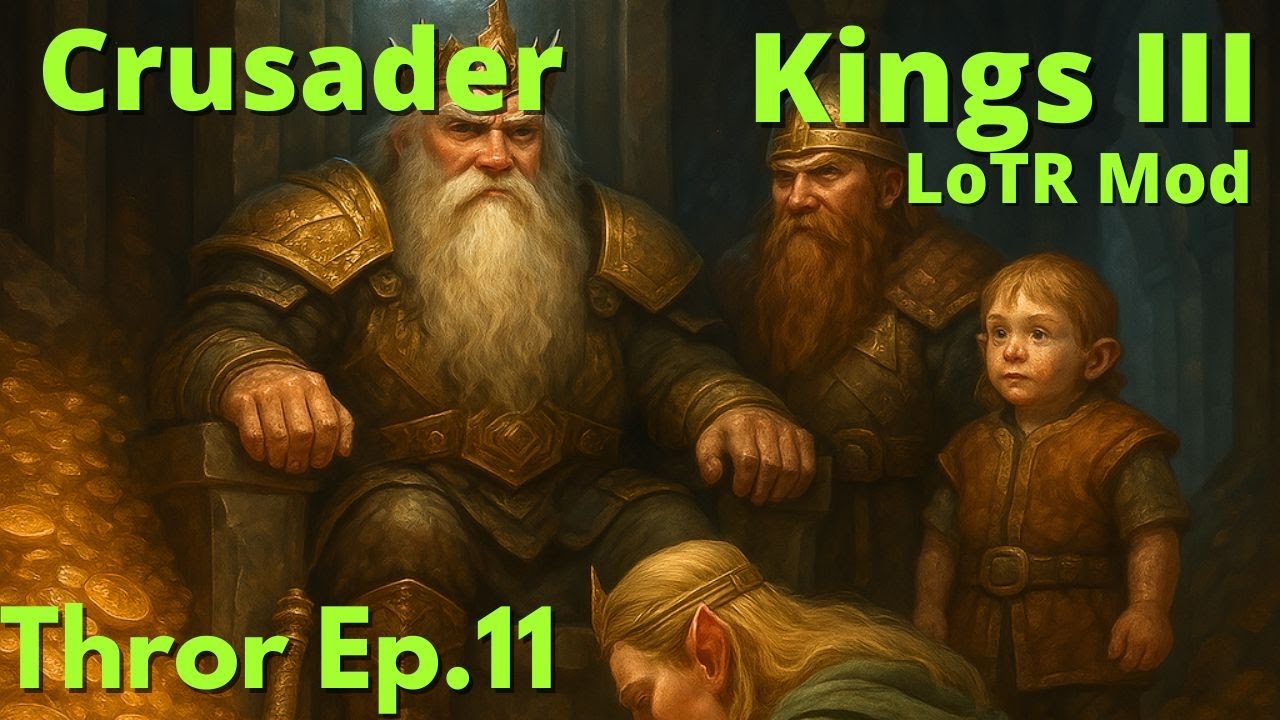 Treacherous Elves! CK3 Modded - LotR Line of Thror Ep.11 - YouTube