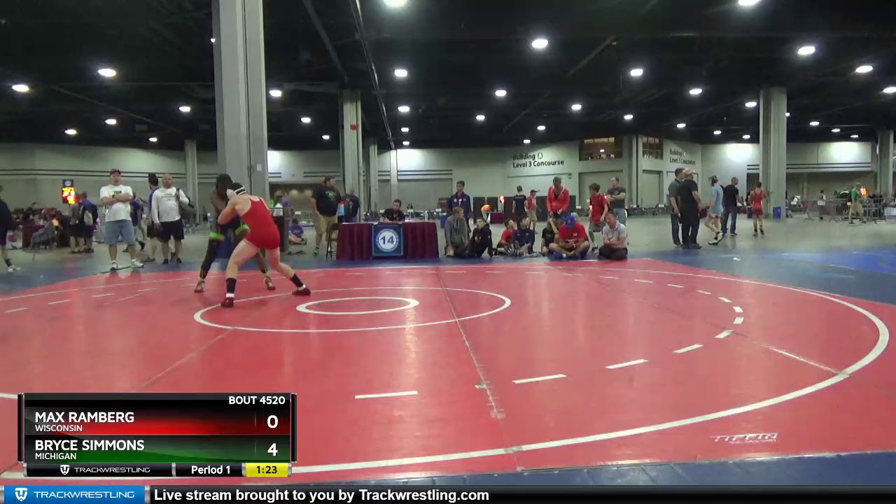 Schoolboy 165 Max Ramberg Wisconsin Vs Bryce Simmons Michigan - YouTube