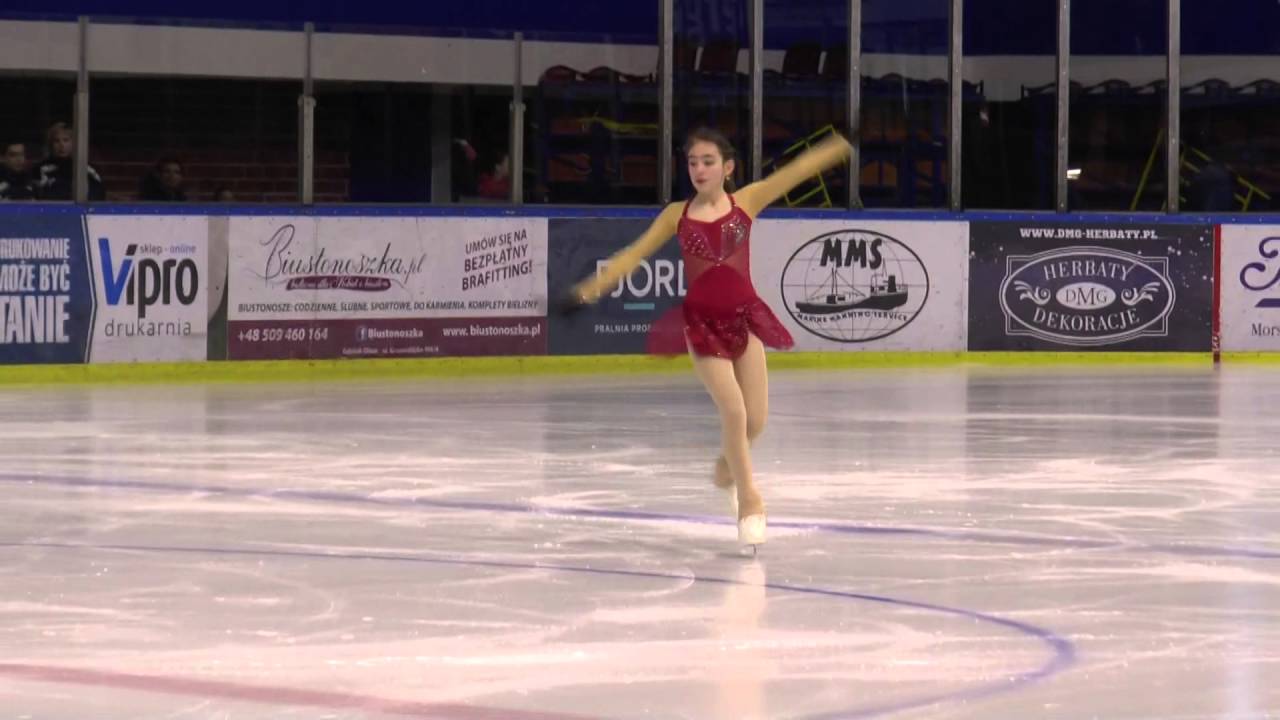 1 Andreea COMANESCU ROU FS Basic Novice A Girls ISU WDT 2016 Gdansk ...
