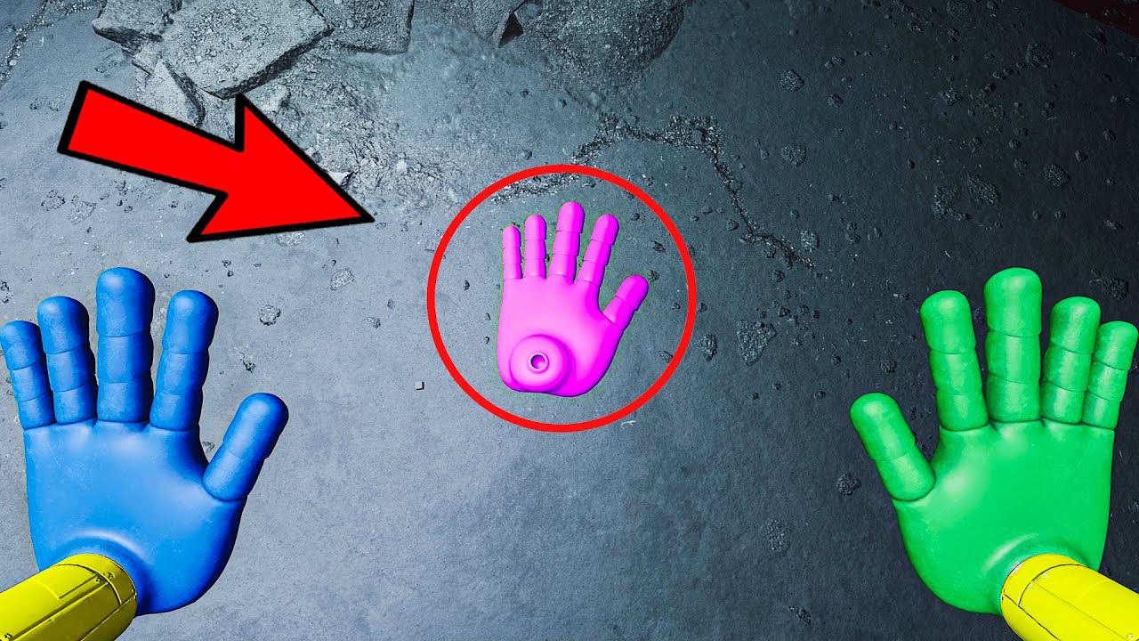 Found the Secret PURPLE HAND from CHAPTER 3! (Poppy Playtime: Chapter 2 ...