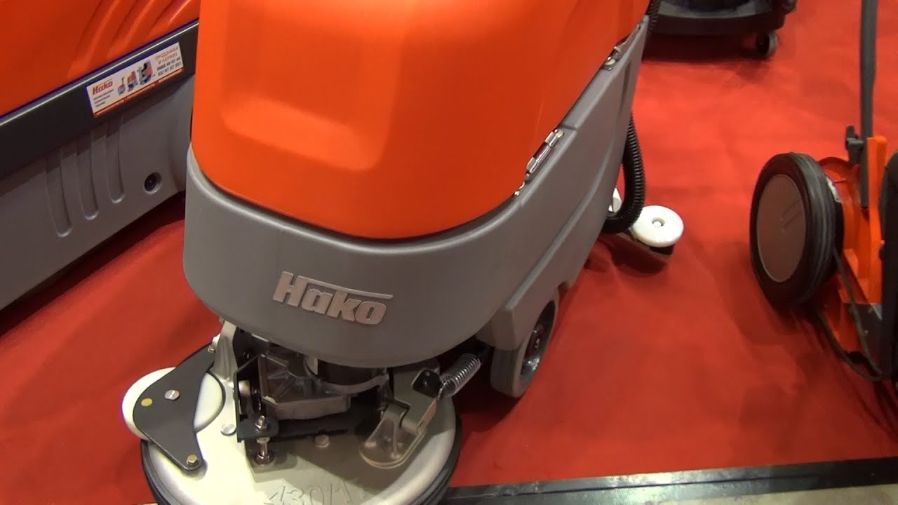 Hako Scrubmaster B30 scrubber-drier in 3D 4K UHD - YouTube