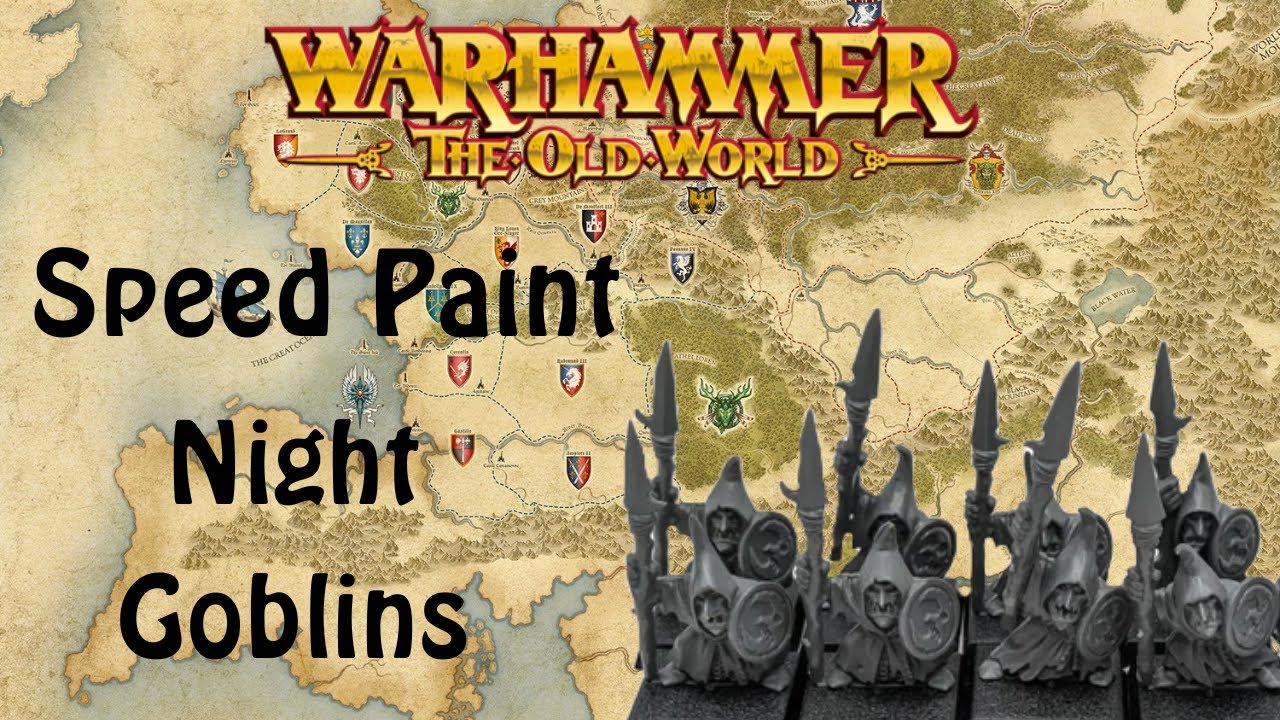 Speed Painting Warhammer The Old World : Night Goblins - YouTube