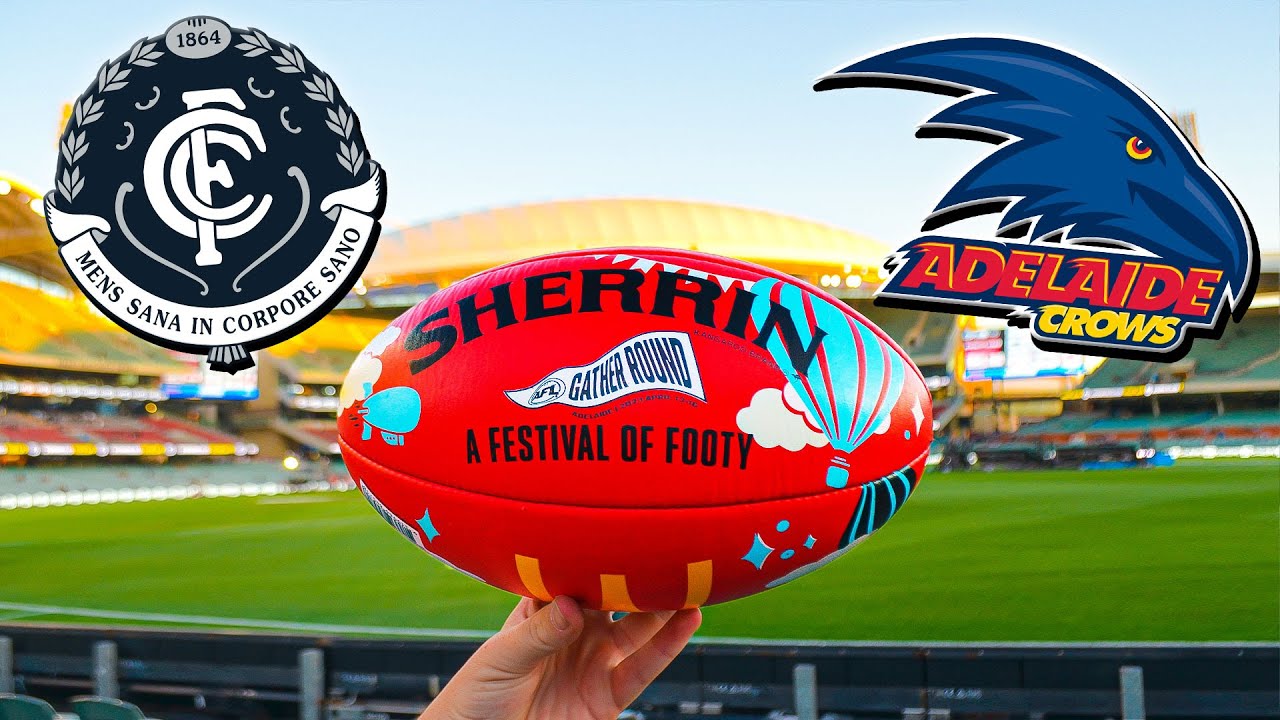EP.11 / GATHER ROUND KICKS OFF WITH A BANG (CROWS VS BLUES!!!) FOOTY ...