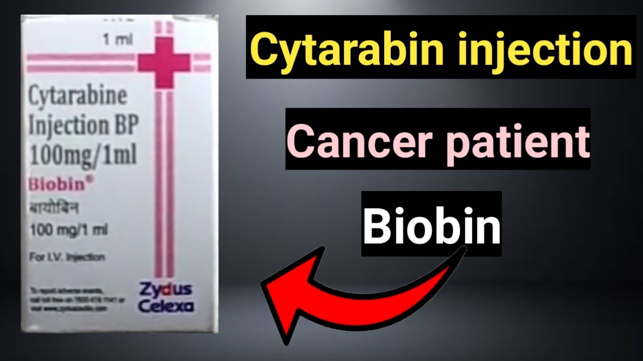 Biobin injection - cytarabin injection BP 100mg/ml - YouTube