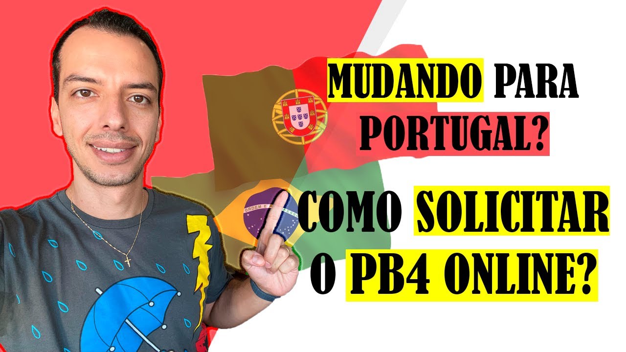 COMO SOLICITAR O PB4 ONLINE? DOCUMENTO IMPORTANTE PARA MORAR EM ...