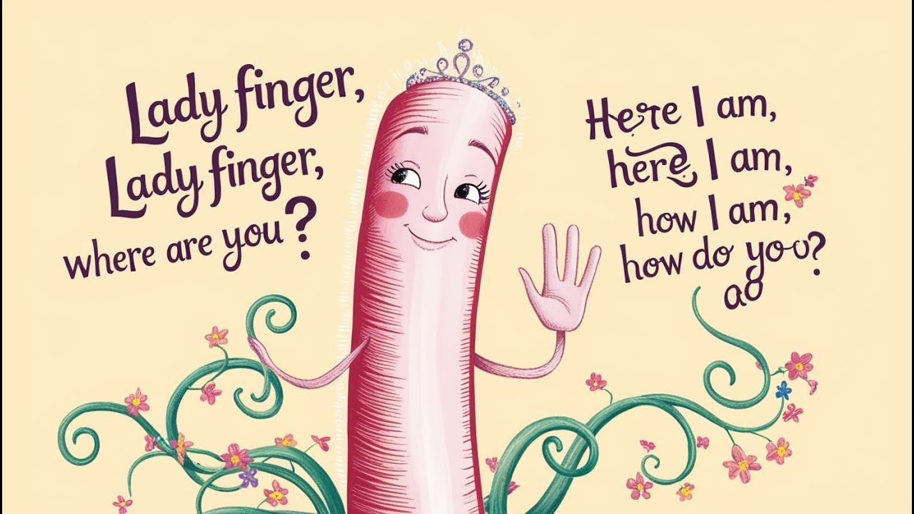 Leady Fingers Song for Kids: The Ultimate Nursery Rhyme! - YouTube