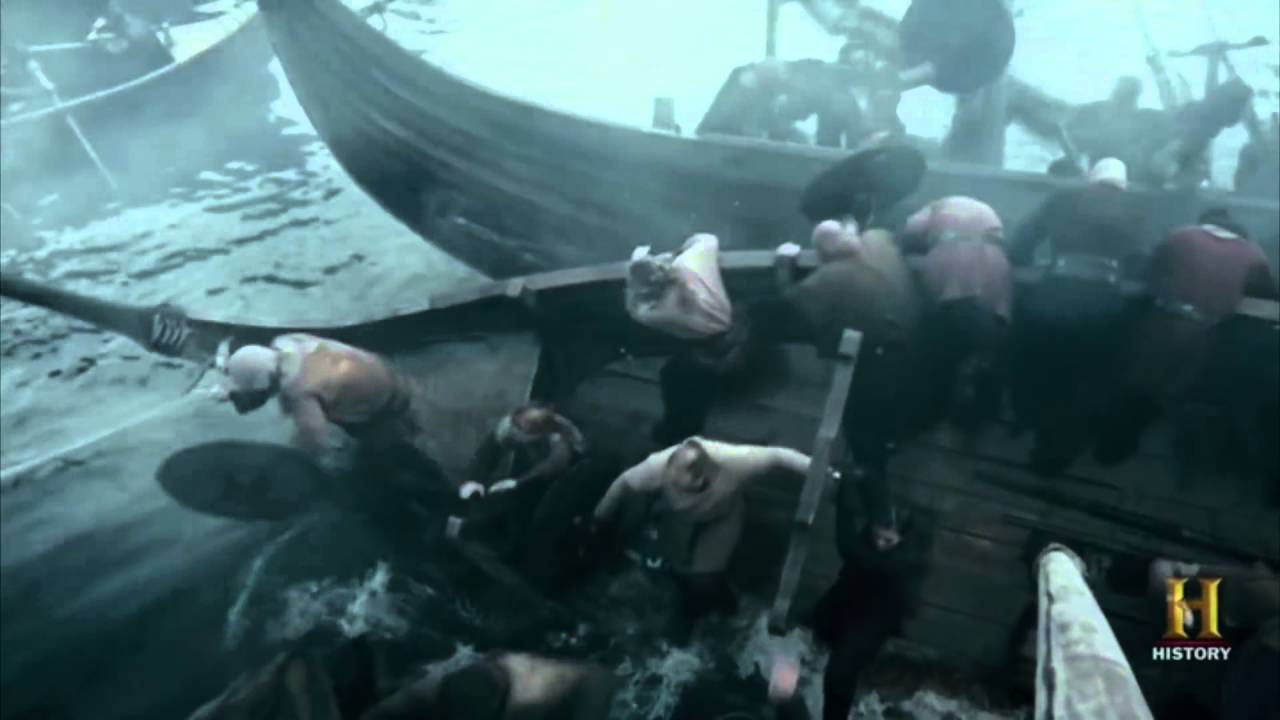 Vikings Rollo's War Cry Poem - YouTube