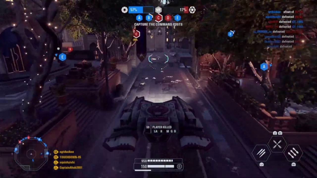 Battlefront 2 Leveling up the Tank - YouTube
