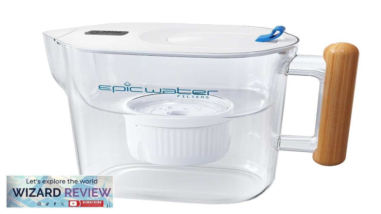 Epic Water Filters Pure Filter Pitchers for Drinking Water 10 Cup 150 ...