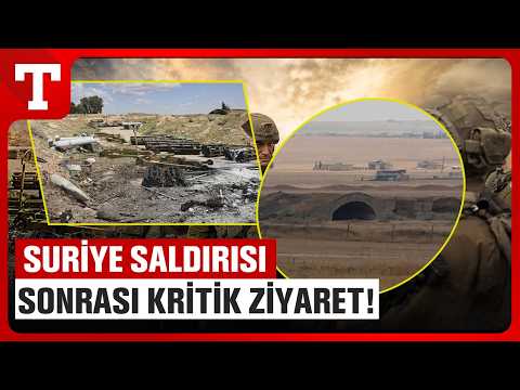 İsrail Suriye’yi Vurdu, Zamir Sahaya İndi! Genelkurmay Başkanı’ndan Dikkat Çeken Ziyaret