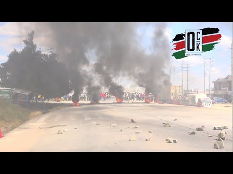 ROAD CLOSED AT ISINYA TOWN - YouTube