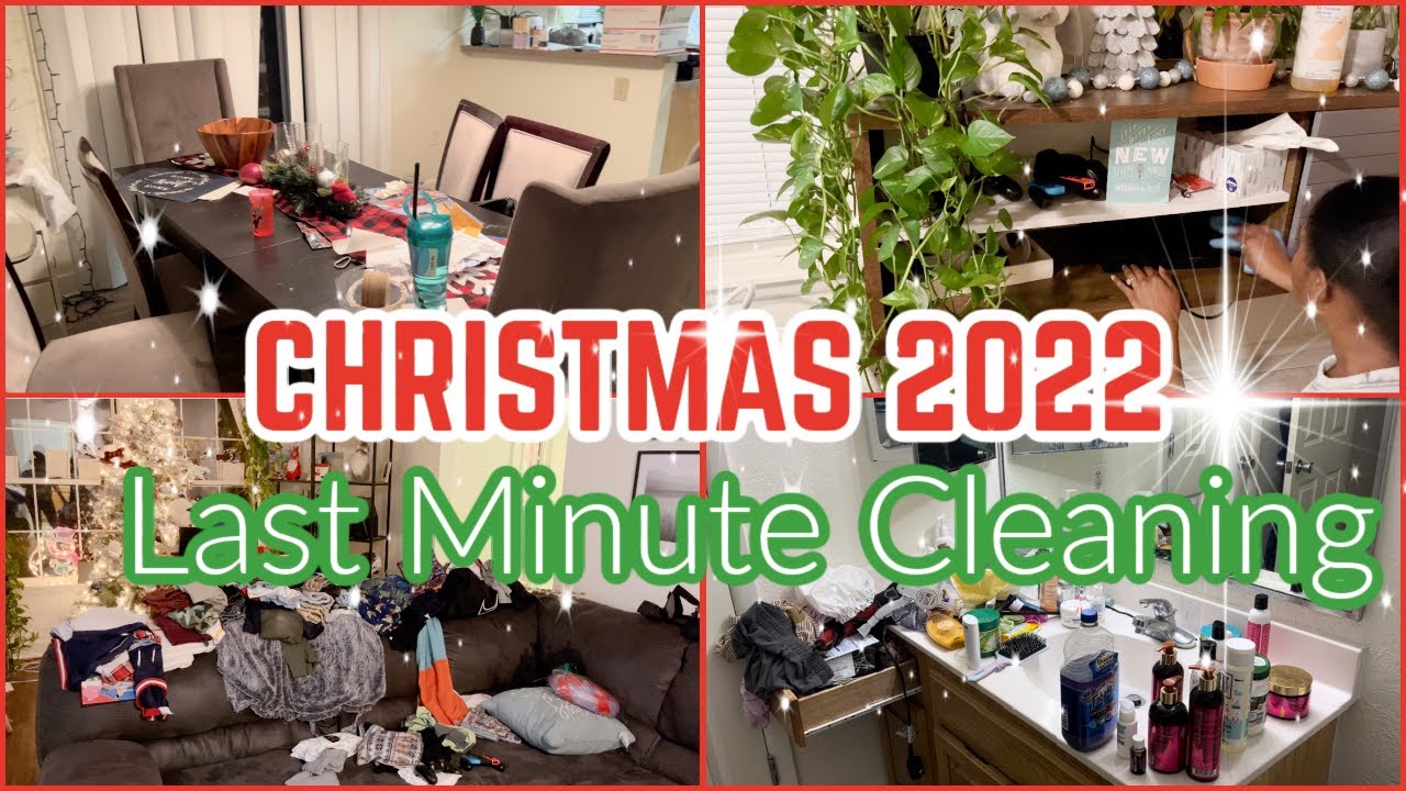 CLEAN with me Before CHRISTMAS 2022 | CHRISTMAS 2022 Cleaning ...