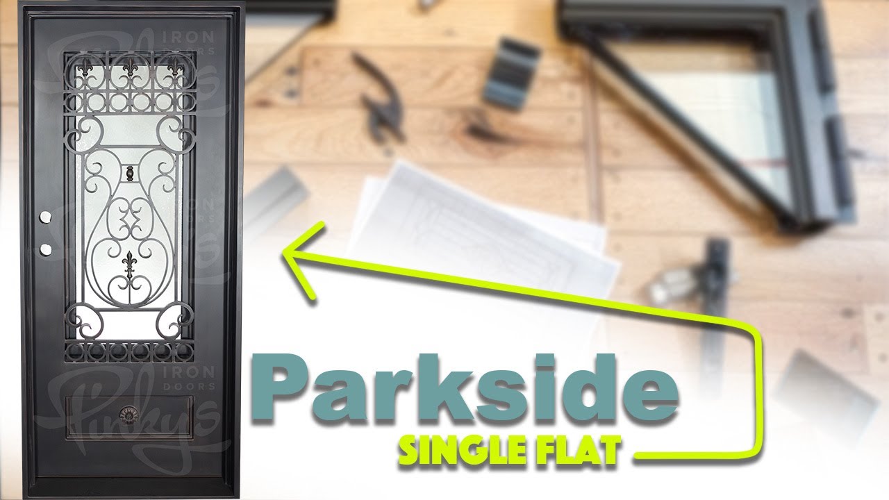 Exterior Iron Door Design | Parkside- Single Flat | Pinky's Iron Door ...