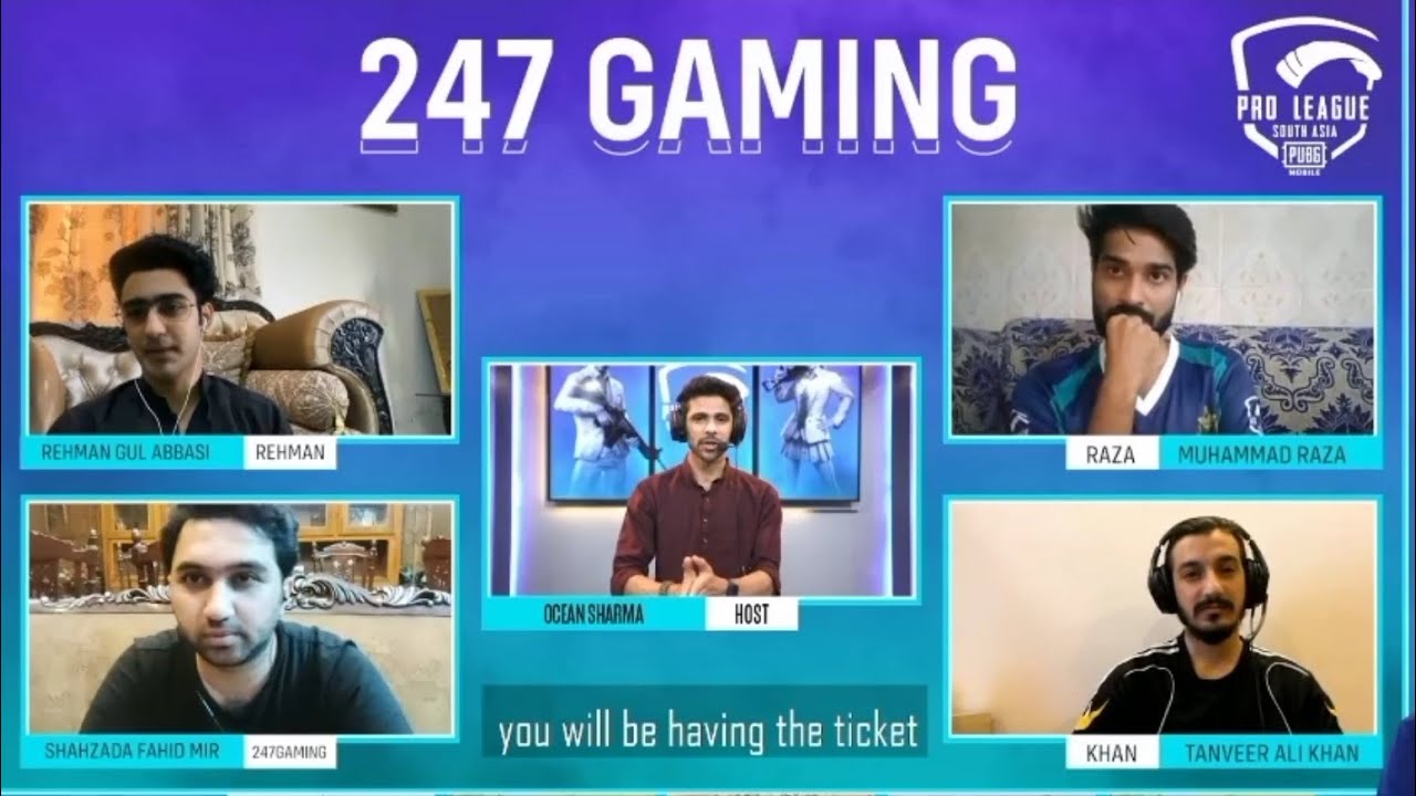247 Gaming Interview | PMPL interview | 247 rahman | Team 247 interview ...
