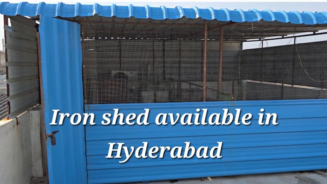 Iron shed available for goat farm or warehouse | Farm shed in Hyderabad ...