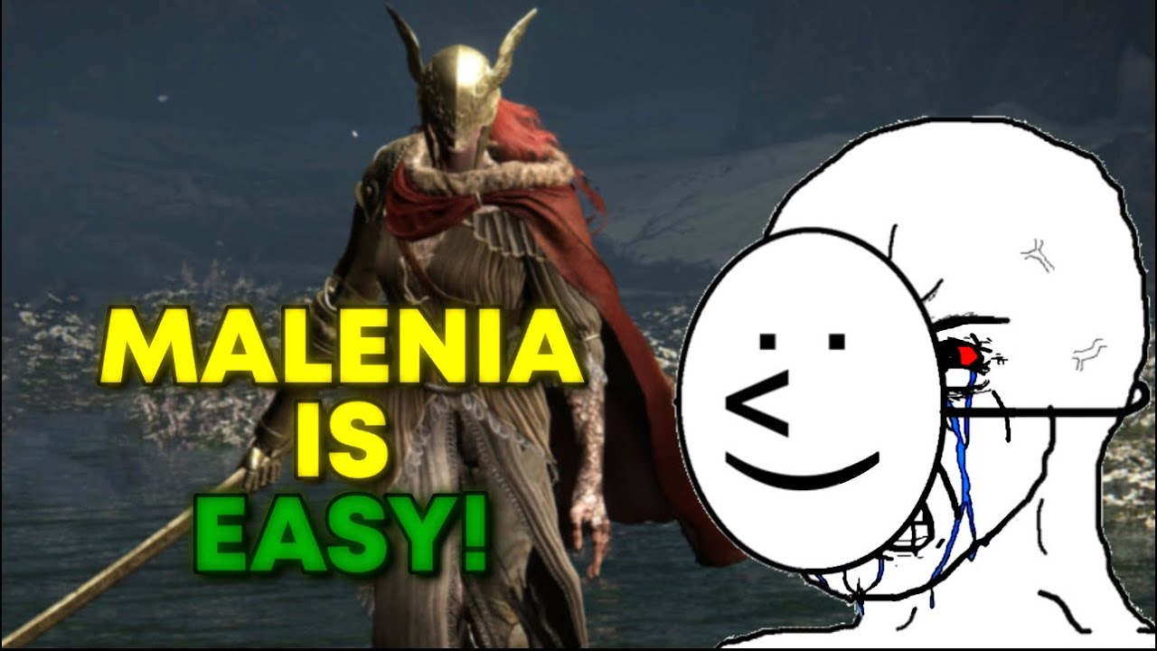 ELDEN RING - FUNNY MOMENTS: HOW NOT TO FIGHT MALENIA...Part 8 - YouTube