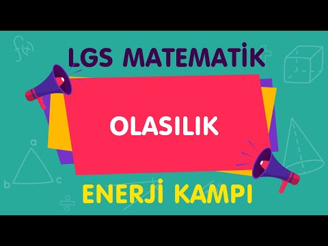 LGS Matematik OLASILIK Enerji Kampı FULL Soru Çözümü (Canlı Yayın)