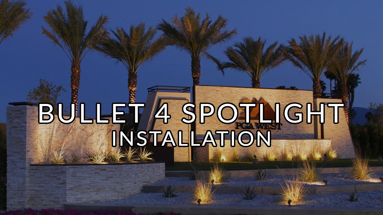 How to Install the Bullet 4 Spotlight LED (Roto Lighting) - YouTube