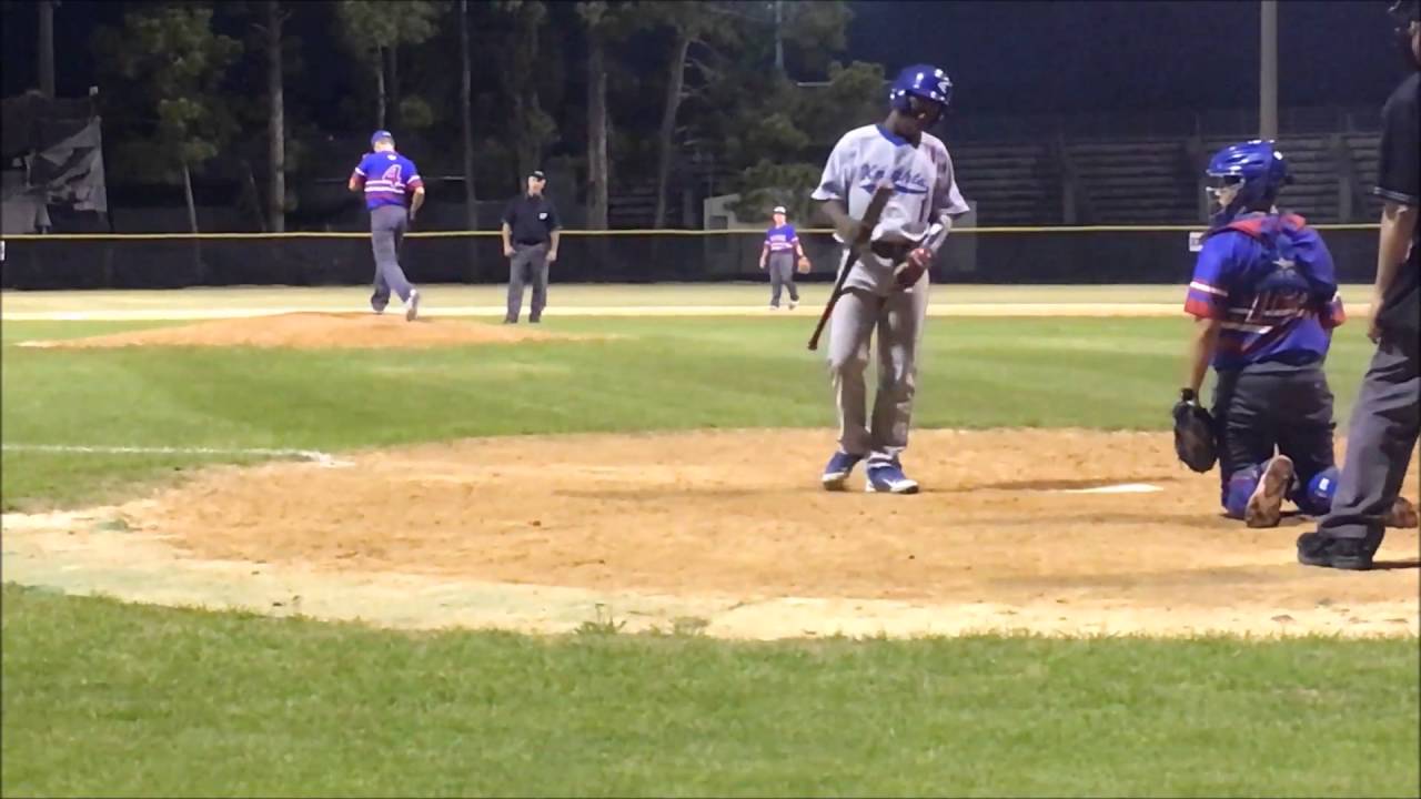 Jared Sprague Fielding Against First Coast Christian - YouTube