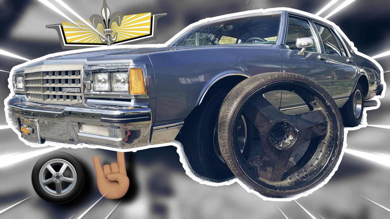 Seeing if the New 24s Fit the Caprice - YouTube