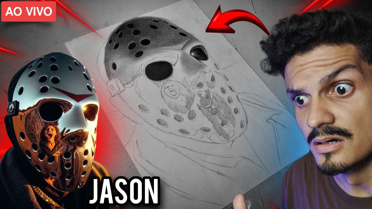 [🔴 AO VIVO] Desenhando JASON - Parte 3 - YouTube
