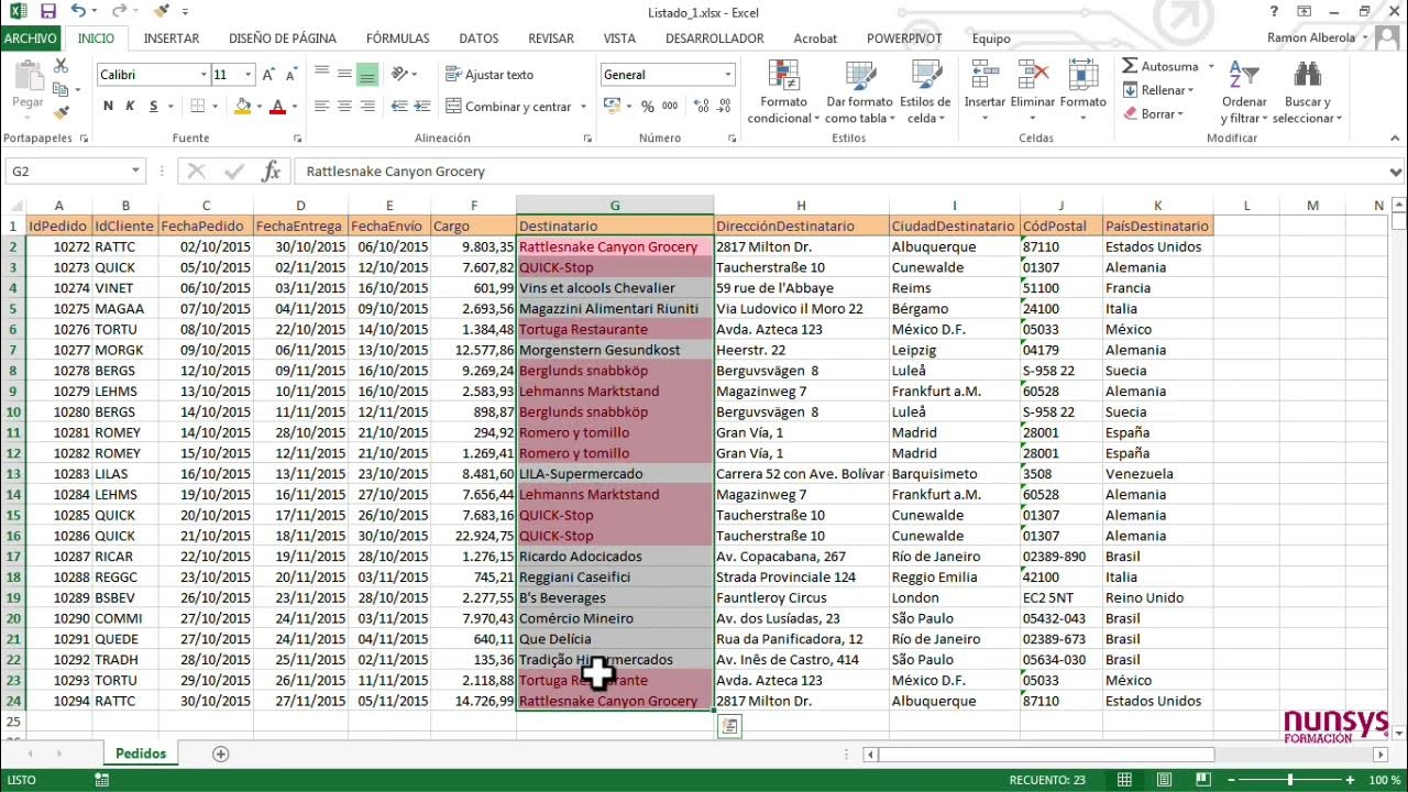 Tutorial Excel Formato Condicional - YouTube